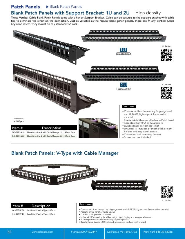 Catalog - Connectivity | Vertical Cable | U.S. Manufacturer of Low ...