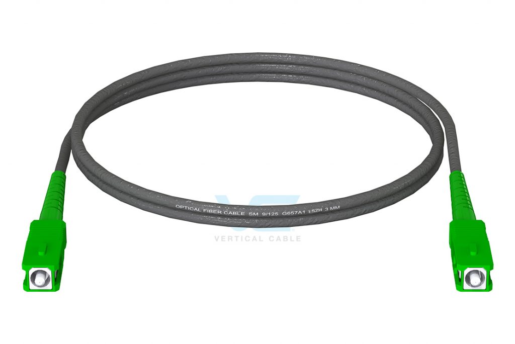 SC-APC to SC-APC Assemblies | Vertical Cable | U.S. Manufacturer of Low ...